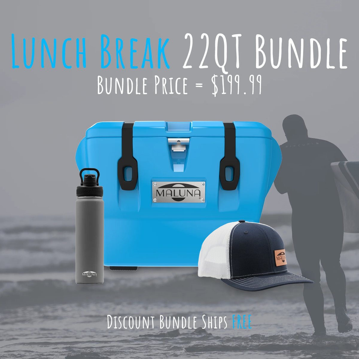 Lunch Break 22QT Bundle – Maluna Coolers | EUFOURIC BRANDS
